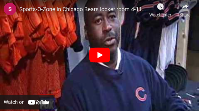 Sports-O-Zone in Chicago Bears' Locker Room | Global Ozone